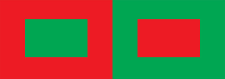 A Complementary Color Combination: Red and Green - Studio R Quilts